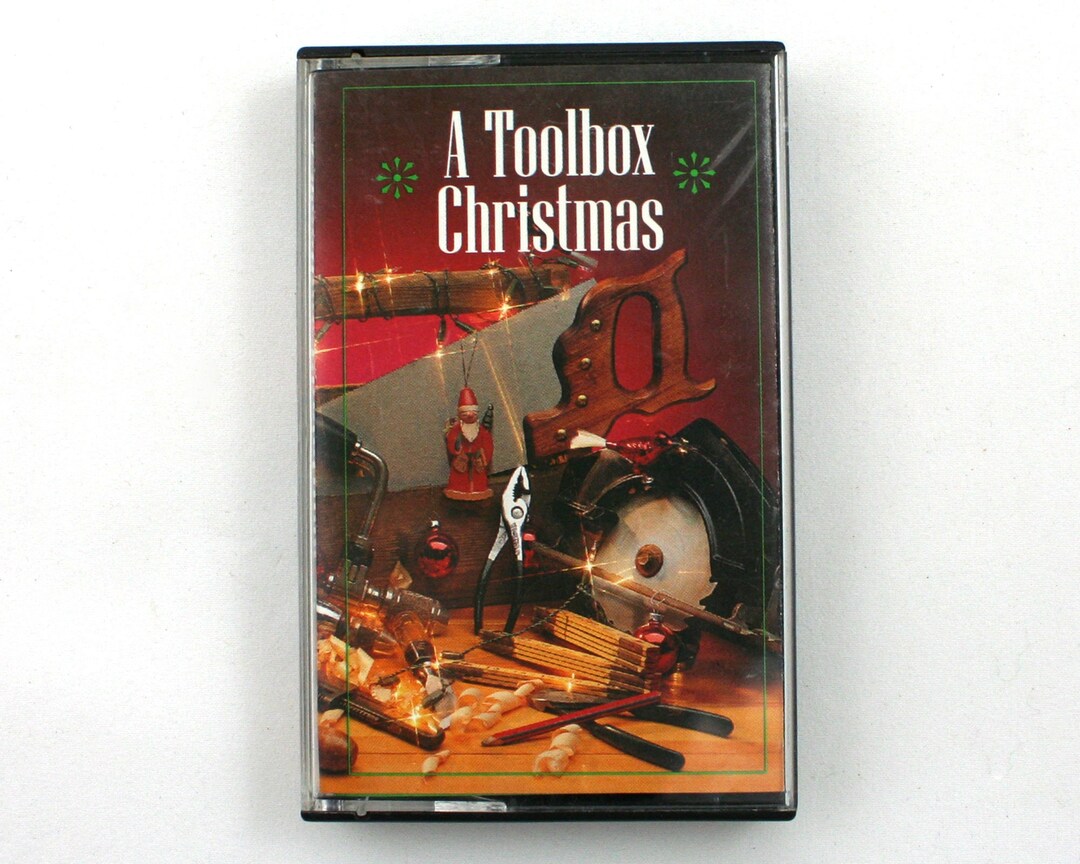 Vintage 1990s A Toolbox Christmas Cassette Tape, Novelty Holiday Music ...