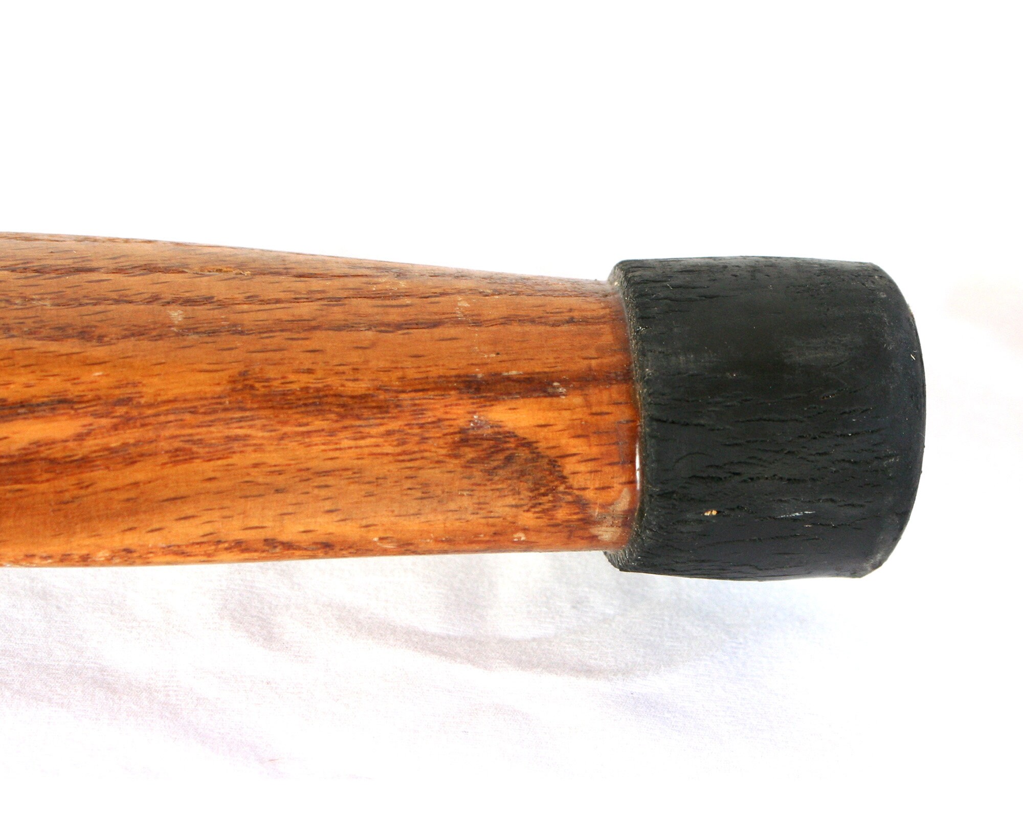 Vintage Amish Twist Wood Walking Stick, Turned Oak Tapered 34 Cane ...