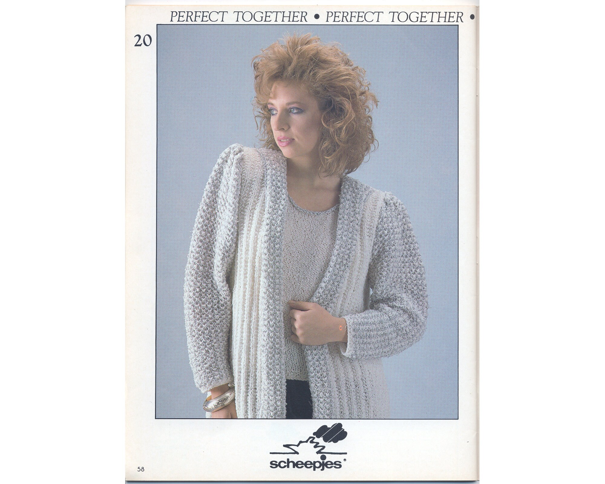 Vintage 1980s Fashion Knitting Pattern Magazine, Short Sleeve Summer ...