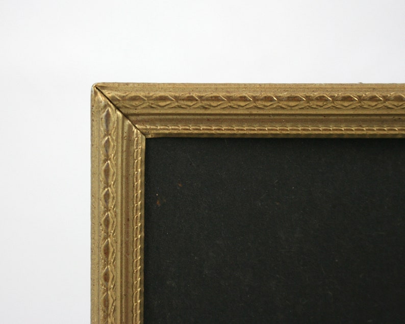 Vintage 1950s 5x7 Gold Metal Picture Frame Family Photograph | Etsy