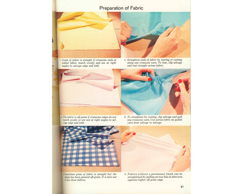 Vintage 1960s Mccall's Step-by-step Sewing Book, DIY Dressmaking ...