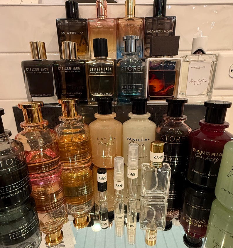 Michael Malul Perfume Samples and Travel Decants - Etsy