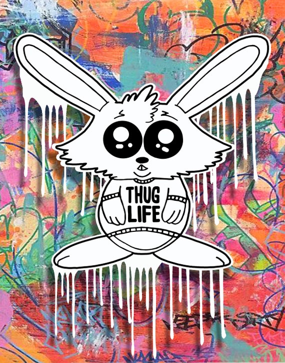 Thug Life Graffiti Drawings