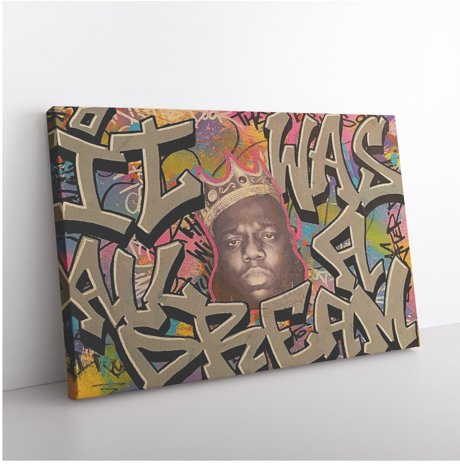 It Was All a Dream Biggie Smalls Hip Hop Quote Notorious BIG Juicy ...