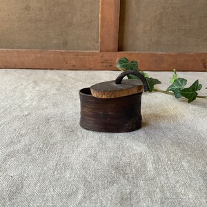 French Vintage Small Box in Cherry Tree, Handmade Box in Wood and ...