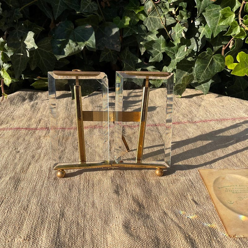 Double Glass Frame - Etsy