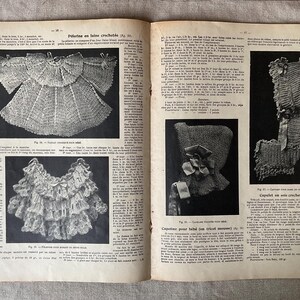 French Vintage Album of Knitting, Stitch and Crochet Patterns, 32 ...