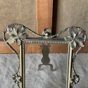 French Vintage Small Frame in Metal, 19th Frame With Leaves, Shabby ...