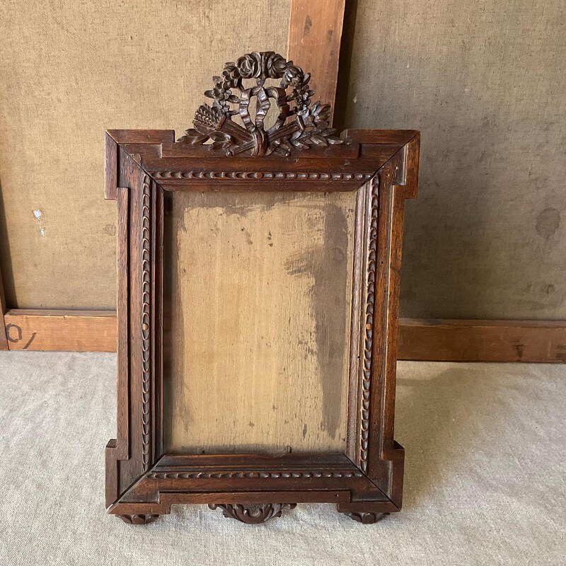 Carved Wood Frame - Etsy