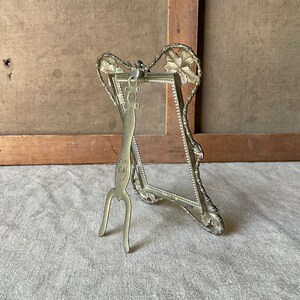 French Vintage Small Frame in Metal, 19th Frame With Leaves, Shabby ...