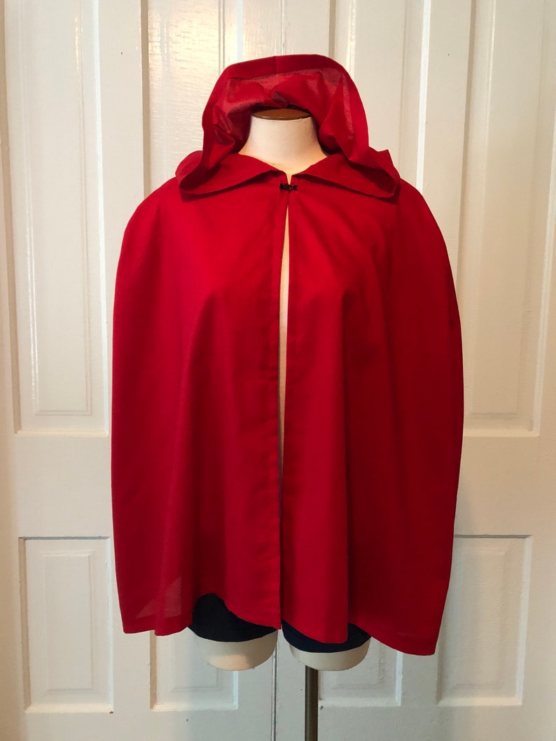 Red Riding Hood Cape | Etsy