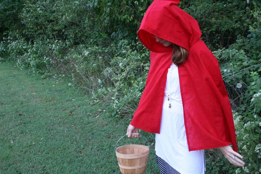 Red Riding Hood Cape - Etsy
