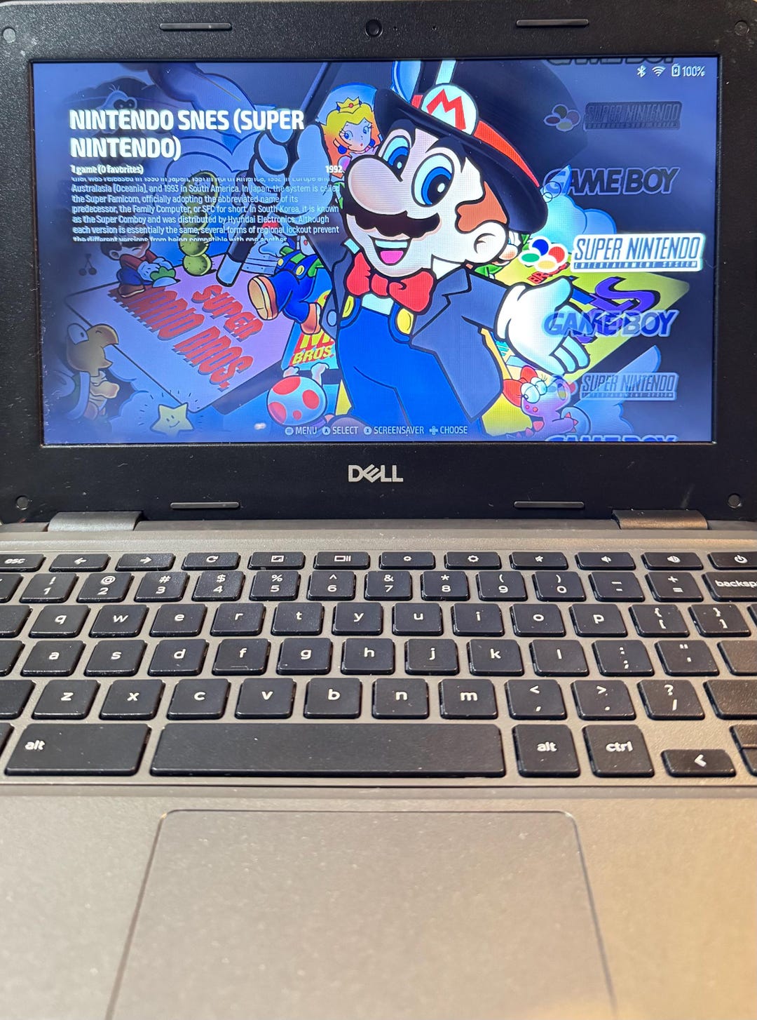 Retro Gaming Laptop | Dell Chromebook, Linux, Emulation Station - Etsy UK