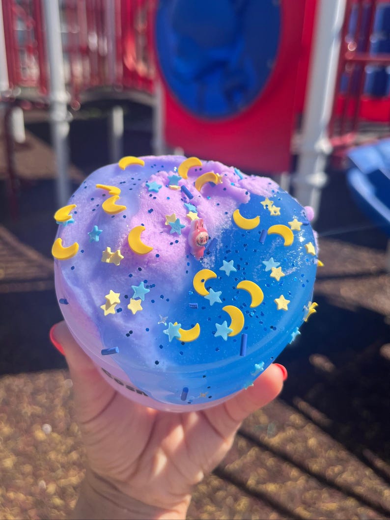 Cosmic Labubu Slime – Tropical Scented Cloud Dough With Glitter Stars ...