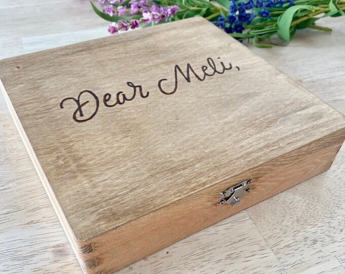 Letter Box, Dear Love, Love Letters, Letter Storage - Etsy