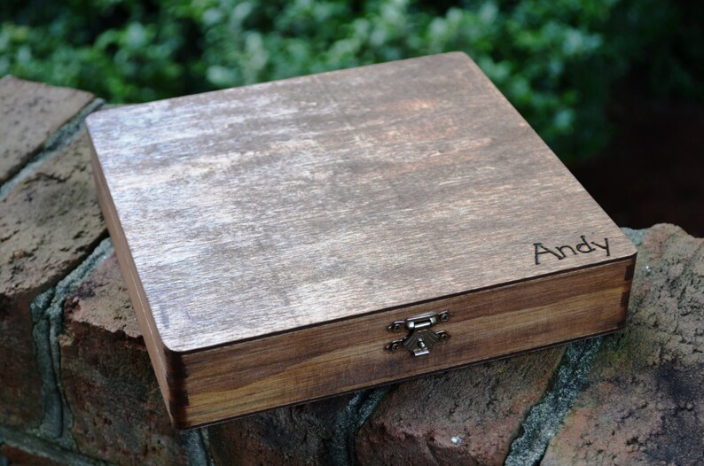 Cigar Box/letter Box/keepsake Box With Name - Etsy