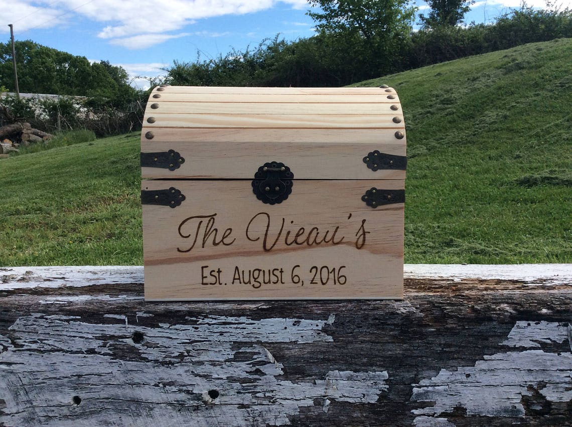 Rustic Keepsake Box Custom Box Personalized Baby Keepsake | Etsy