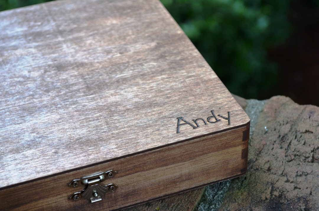 Cigar Box/letter Box/keepsake Box With Name - Etsy