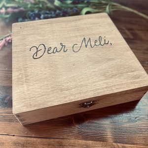 Letter Box, Dear Love, Love Letters, Letter Storage - Etsy