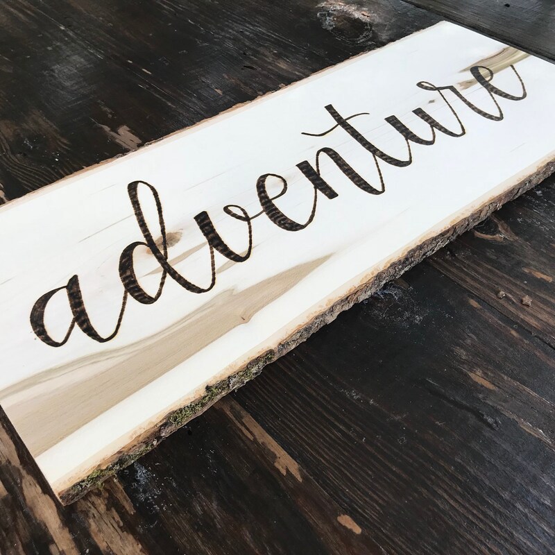 Adventure Sign - Etsy