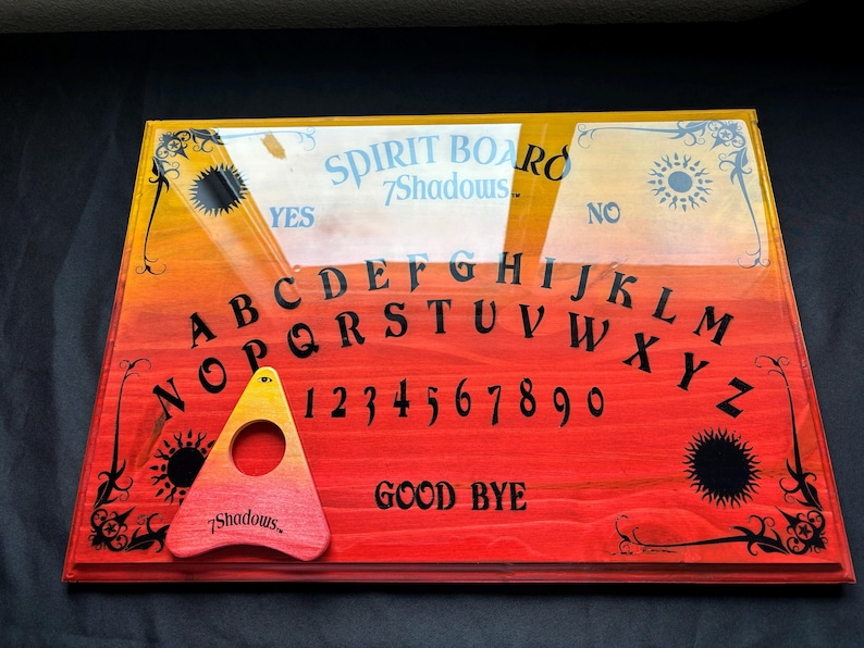 7shadows Real Solid Wood Spirit Boards (ouija) ***sunburst*** - Etsy