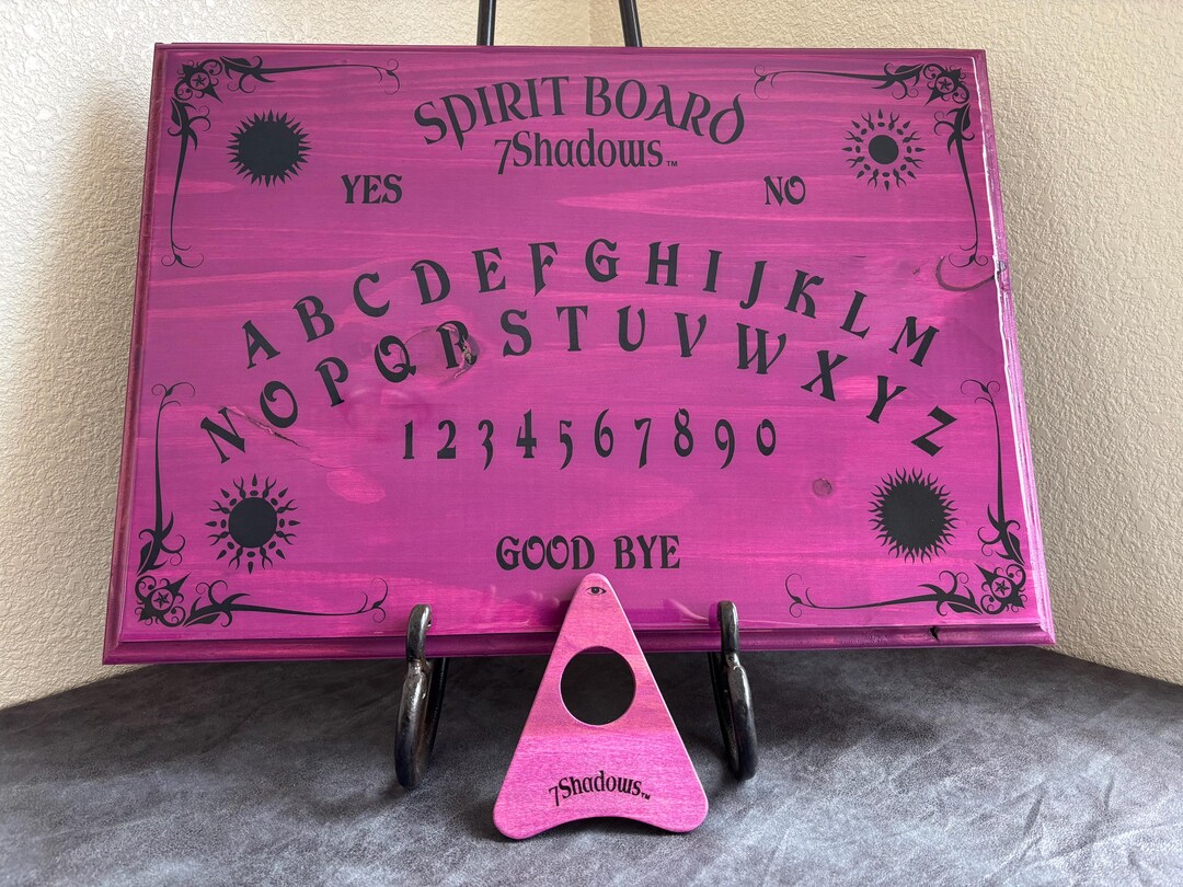 7shadows Real Solid Wood Spirit Boards (ouija) ***lilac Purple*** - Etsy