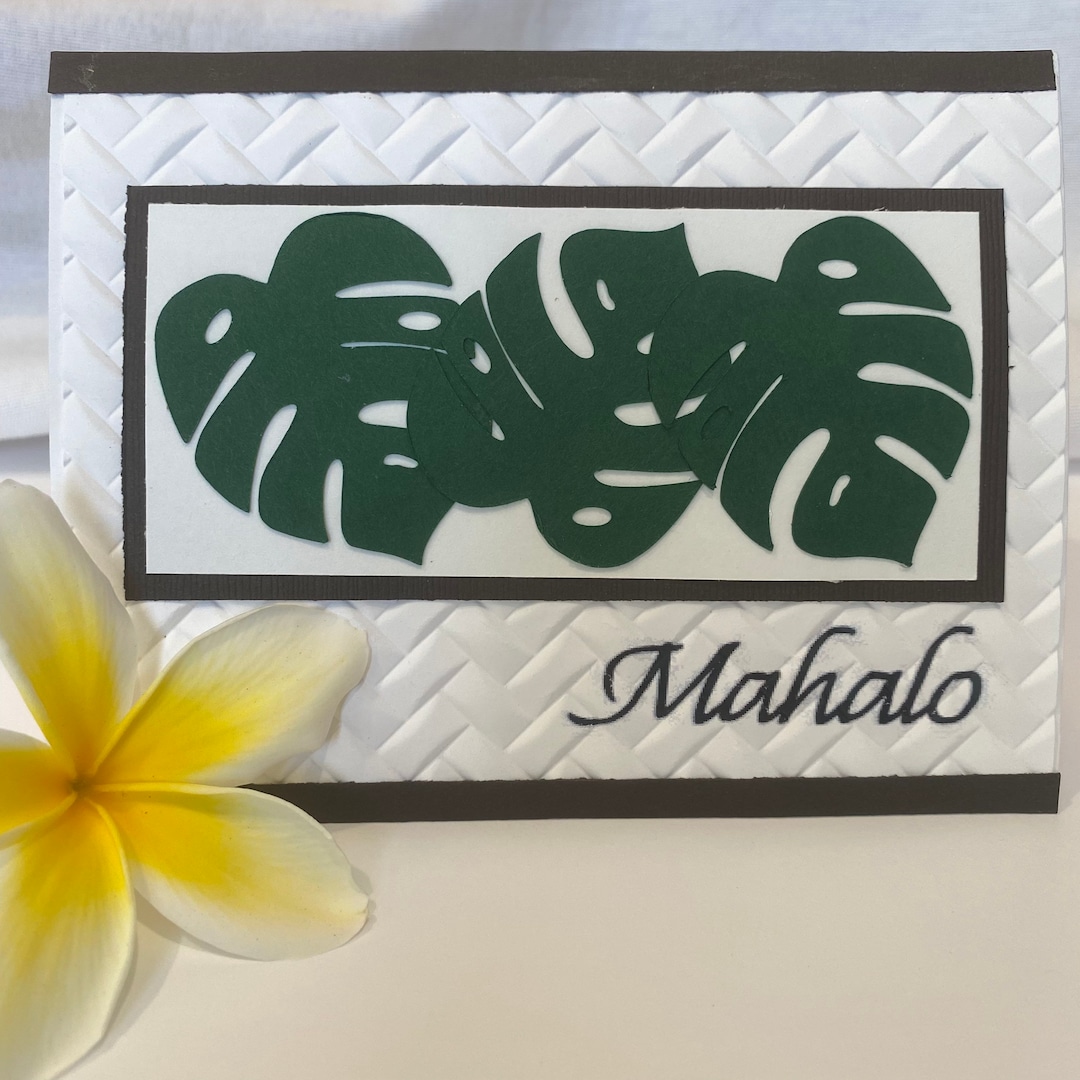 Mahalo Card - Etsy