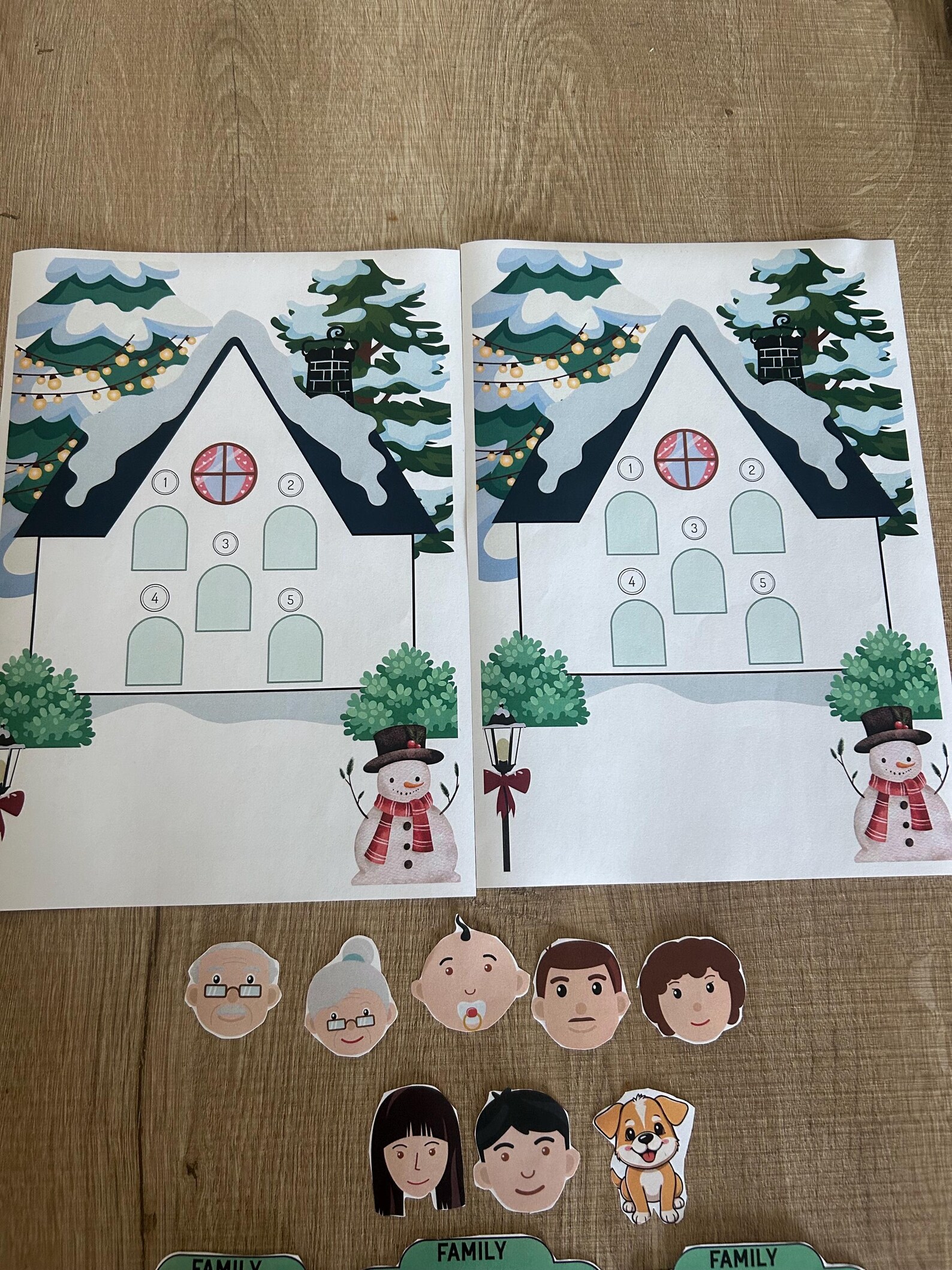 Family Members Activity | ESL Printable | English Vocabulary Game ...