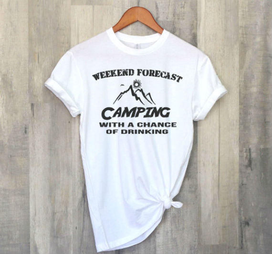 Funny Camping Shirt Outdoor Lover T-shirt mountain Shirt | Etsy