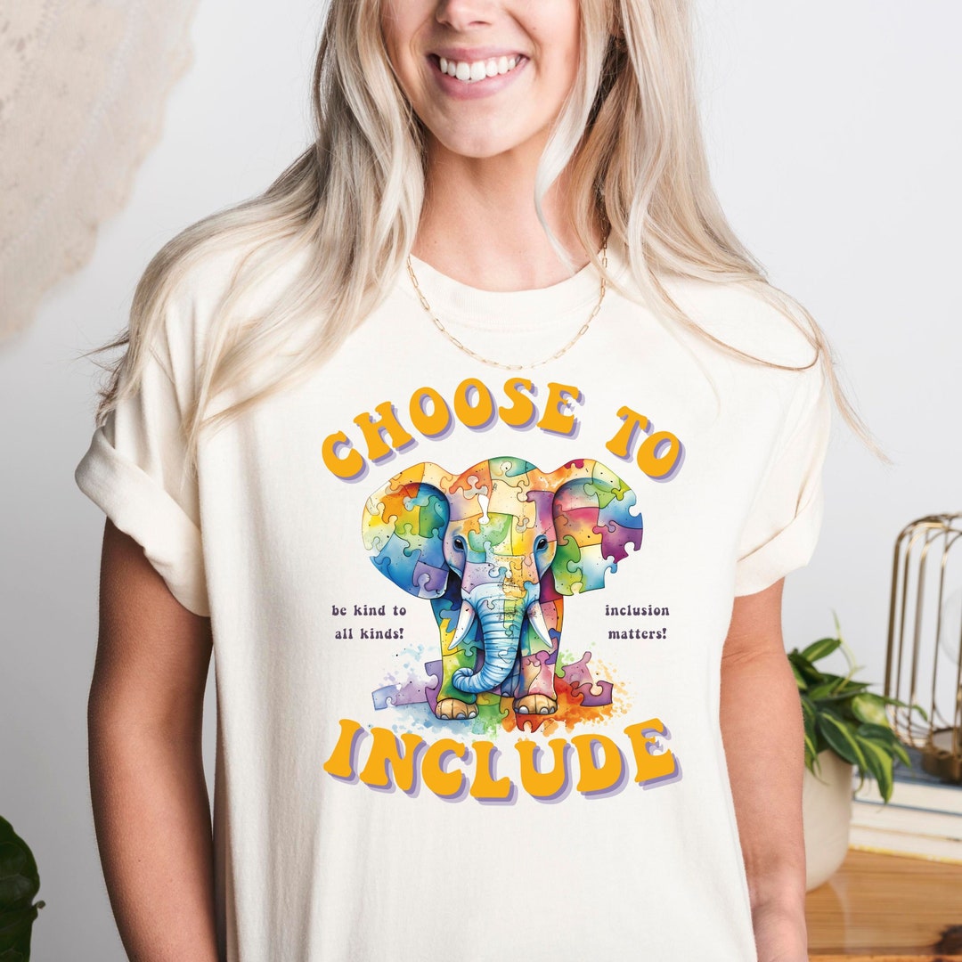Inclusion Shirt, Choose to Include, Inclusion Matters, SPED Teacher ...