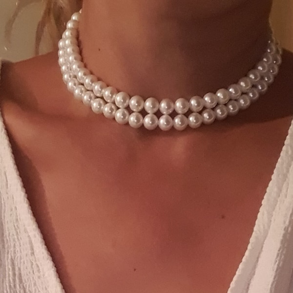 Double Strand Pearls - Etsy
