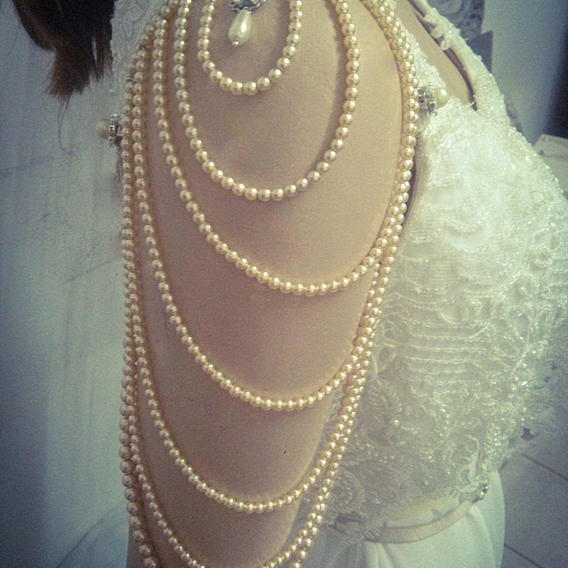 Shoulder Necklace - Etsy