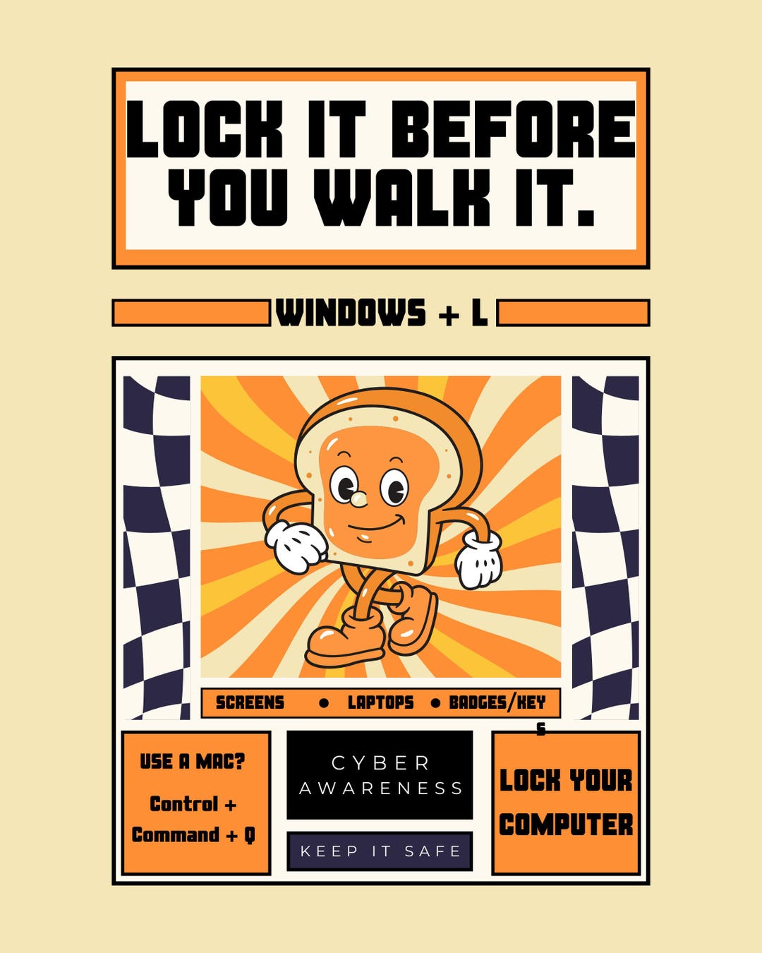 Cyber Awareness Poster Bundle - 14 Editable Posters - Etsy