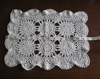 Rectangular Doily - Etsy