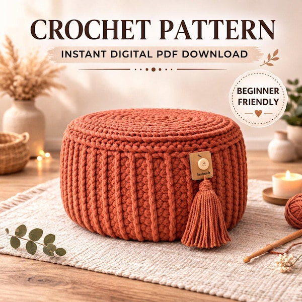Foot Stool Sewing Pattern - Etsy
