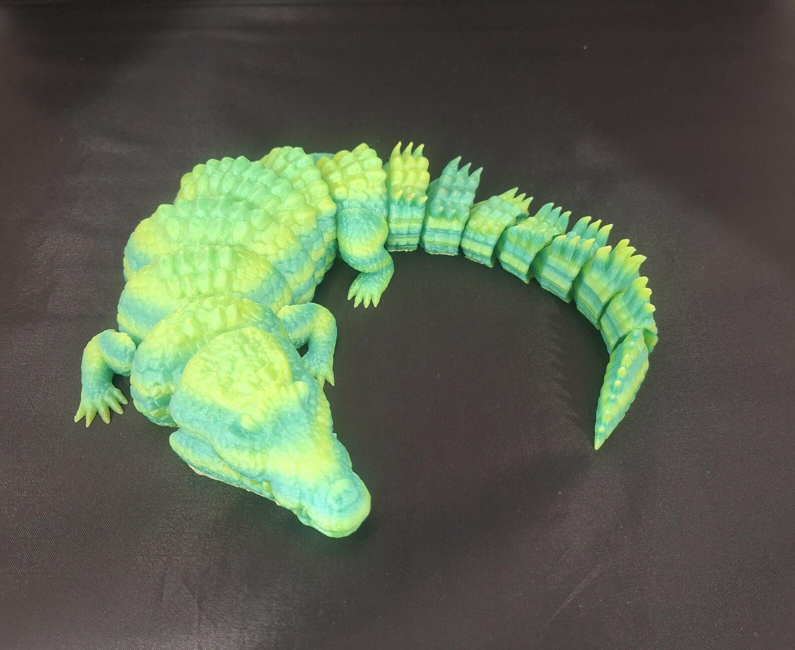 3D Flexi Alligator, 3D Printed Articulated Alligator, Flexi Crocodile ...