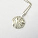 PMC Pendant , Wave Necklace , Minimalist Pendant , Fine Silver Necklace ...