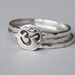 Ohm Ring , Sterling Silver Om Ring , Om Ring , Sterling Silver Ring ...