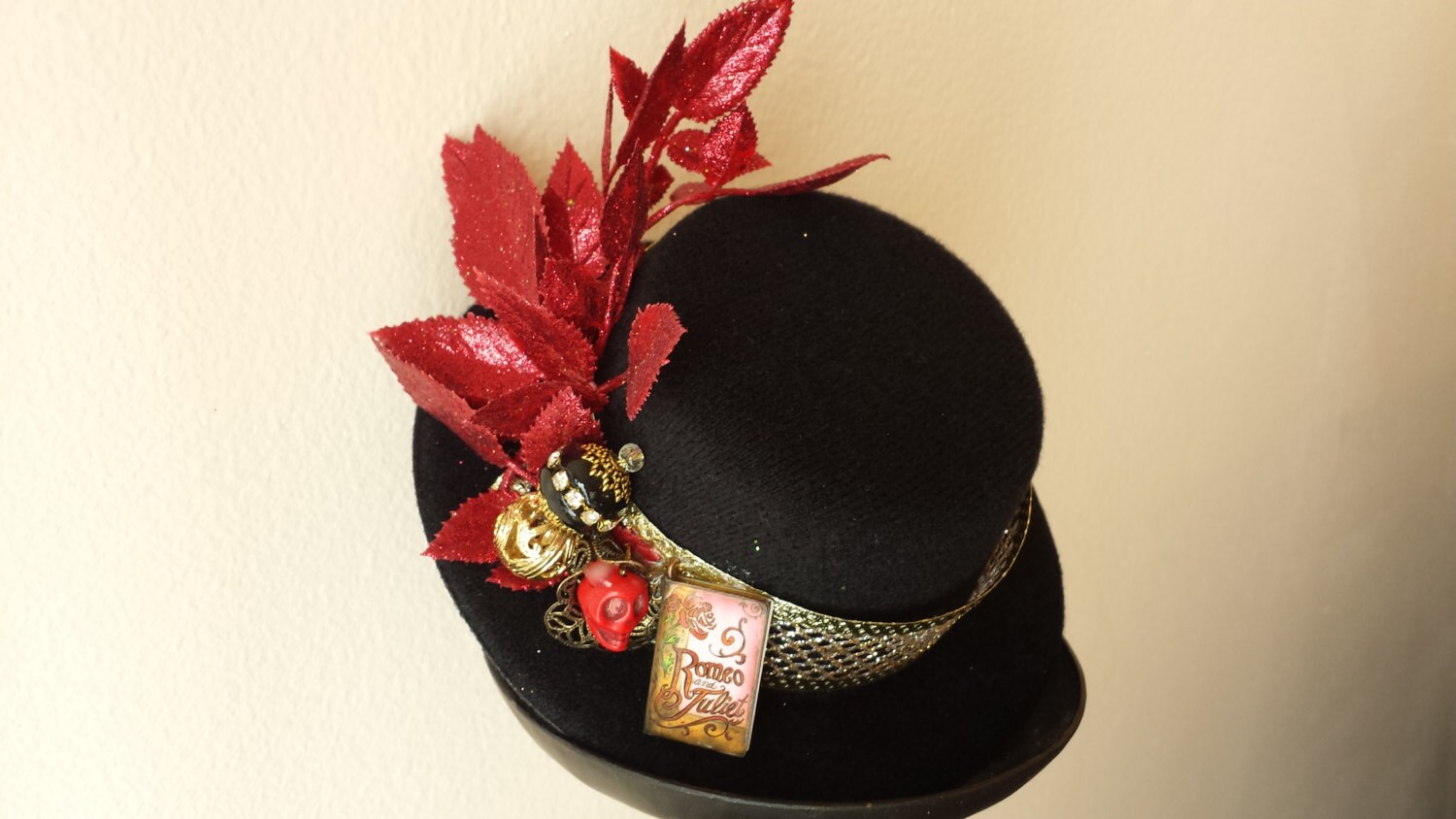 Star-crossed Romance Mini Top Hat Fascinator - Etsy