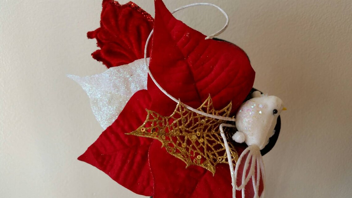 Divas Darling Snowbird Mini Top Hat Fascinator - Etsy