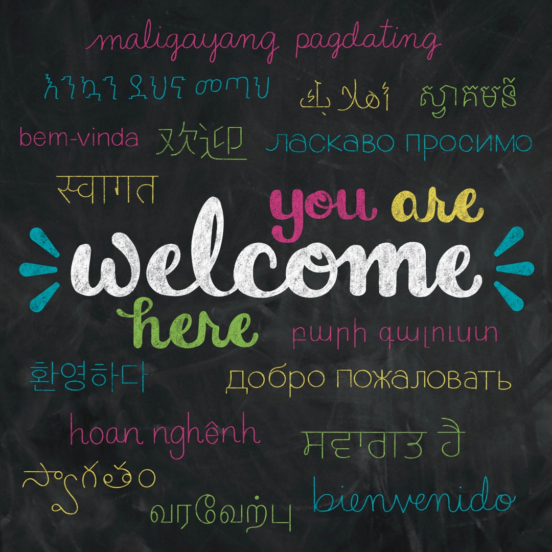 You Are Welcome Here - Etsy