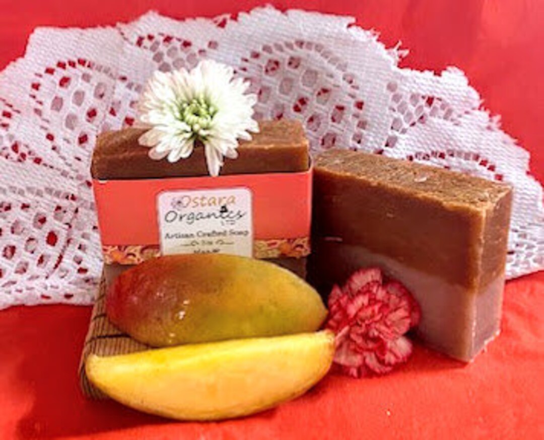 Mango Soap, Mango Soap Bar, Mango Hand Soap, Organic Soap, All Natural ...