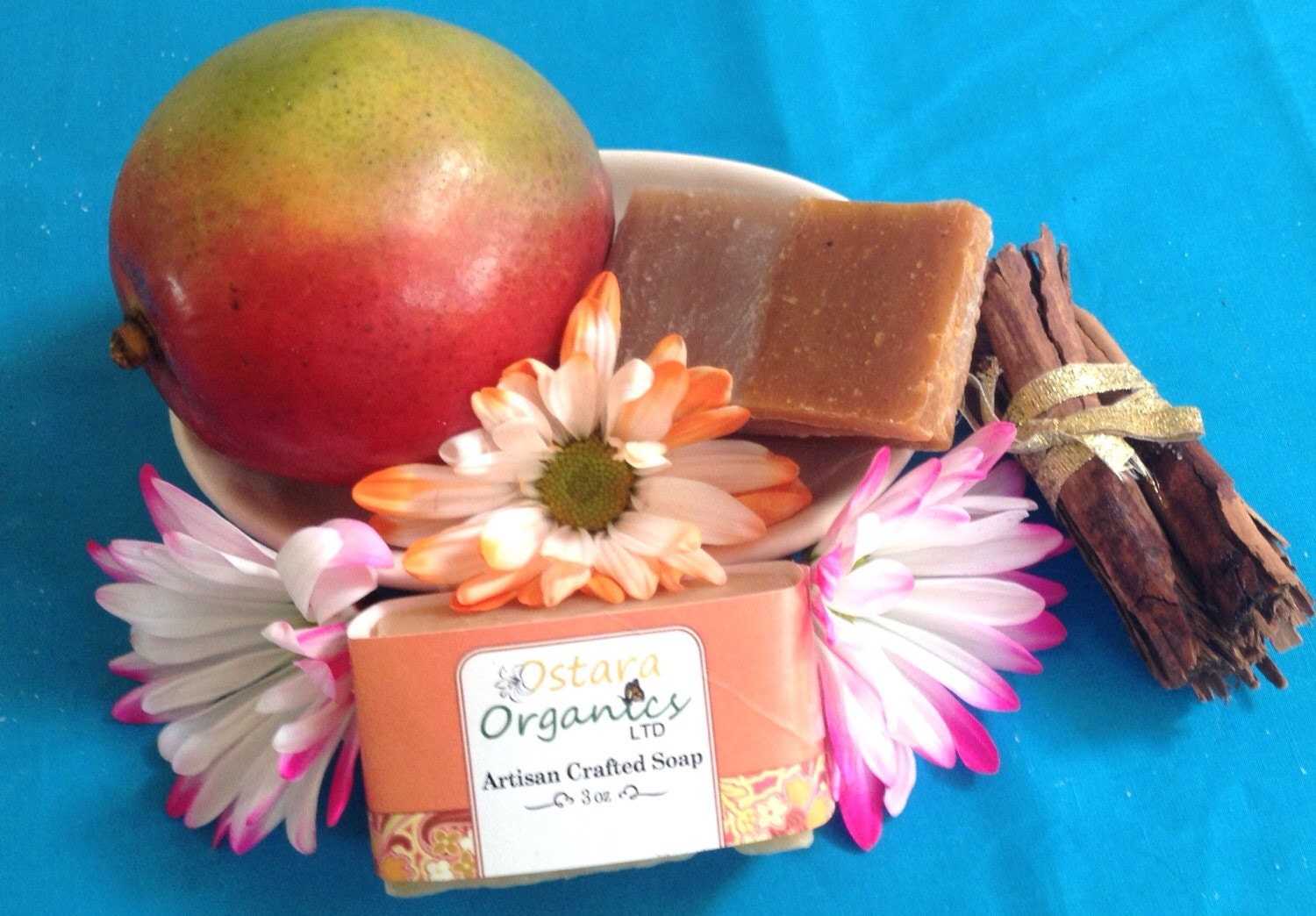 Mango Soap Mango Soap Bar Mango Hand Soap Organic Soap All | Etsy