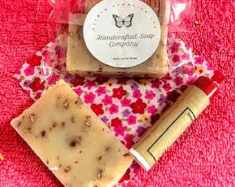 Aloe Mini Spa Gift Set Mini Spa Set Stocking Stuffer Soap - Etsy