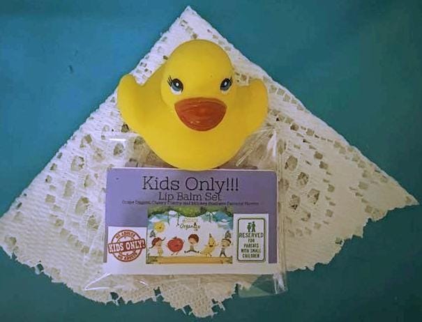 Kids Lip Balm Gift Set, Childrens Lip Balm, Kids Lip Balm Set, Lip Balm ...