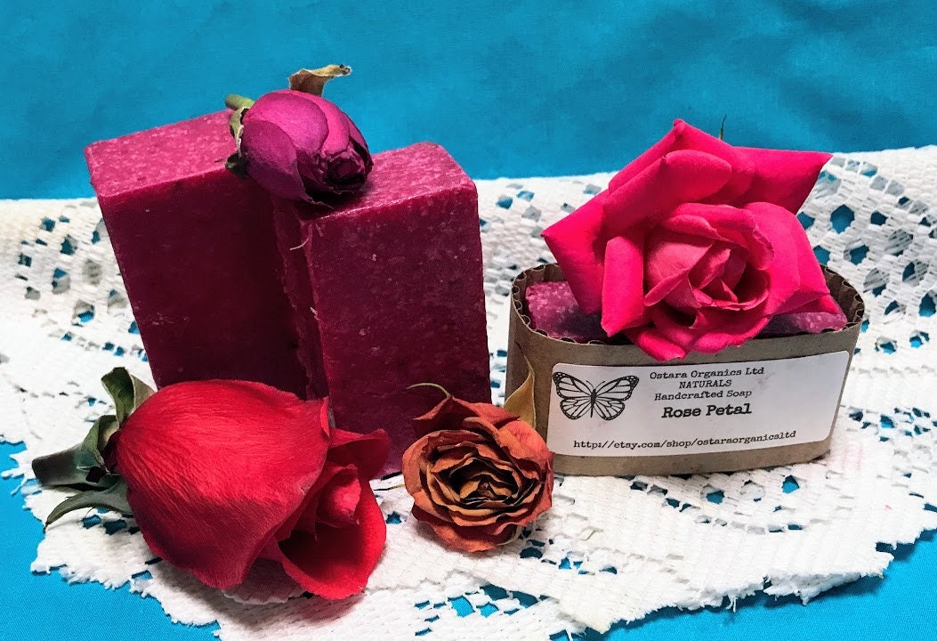 Rose Soap T Set Rose Rose Spa T Set Rose T Set Etsy