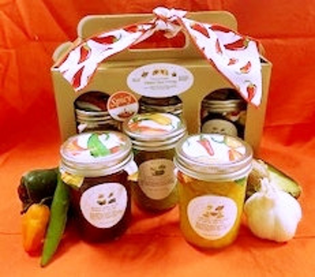 Gourmet Organic Salsa Triple Treat Boxed Set, Organic Salsa Gift Set ...
