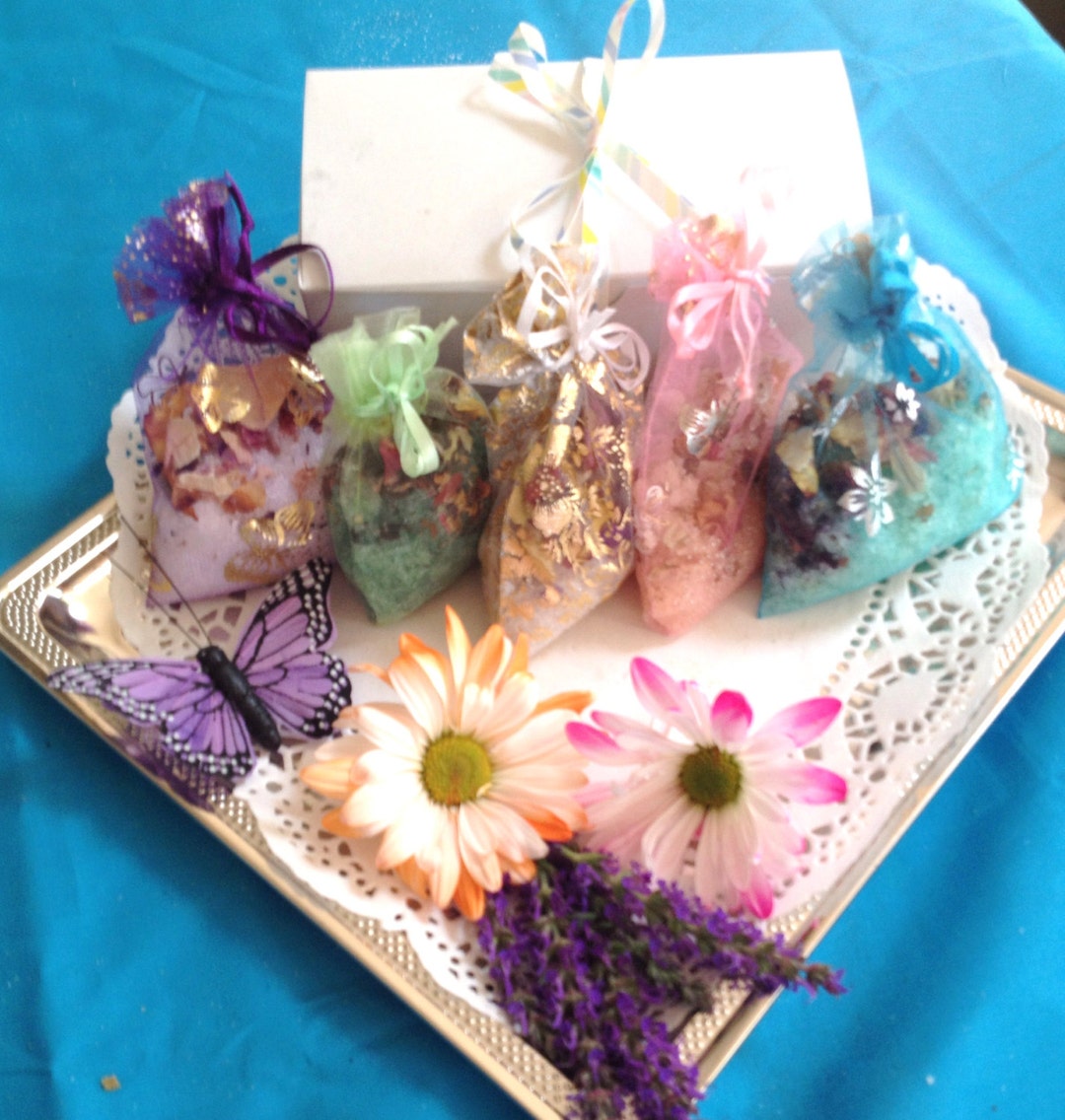 Sachet Gift Set, Bath Sachet Gift, Bath Salt Gift, Bath Salt Gift Set ...