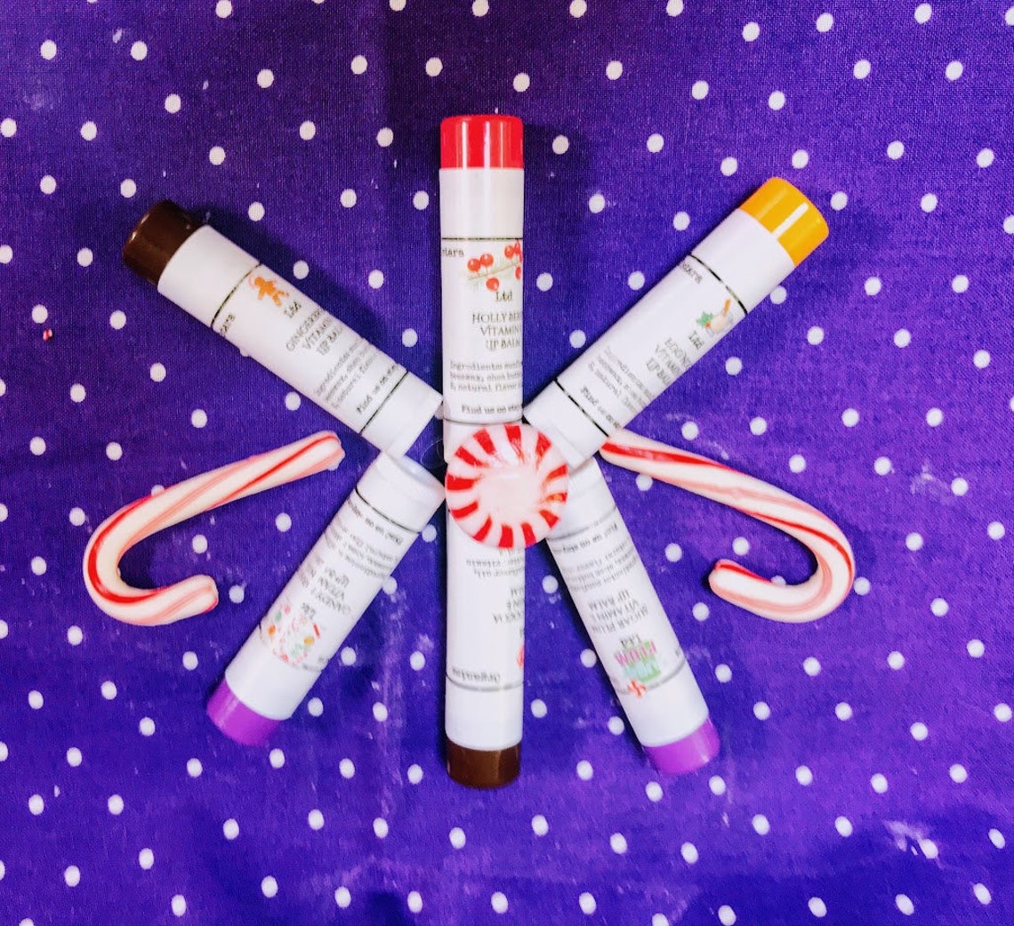 Holiday Lip Balm T Set Christmas Lip Balm T Set Etsy