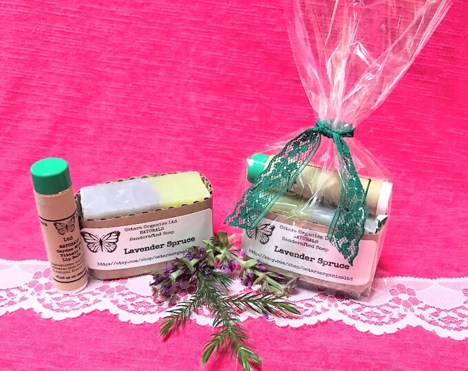Lavender Spruce Spa Set Lavender Spruce Lavender Spa Gift | Etsy